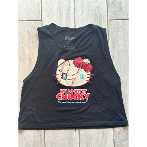 Hello Kitty | Tops | Hello Kitty Chucky Cropped Tank From Universal ...